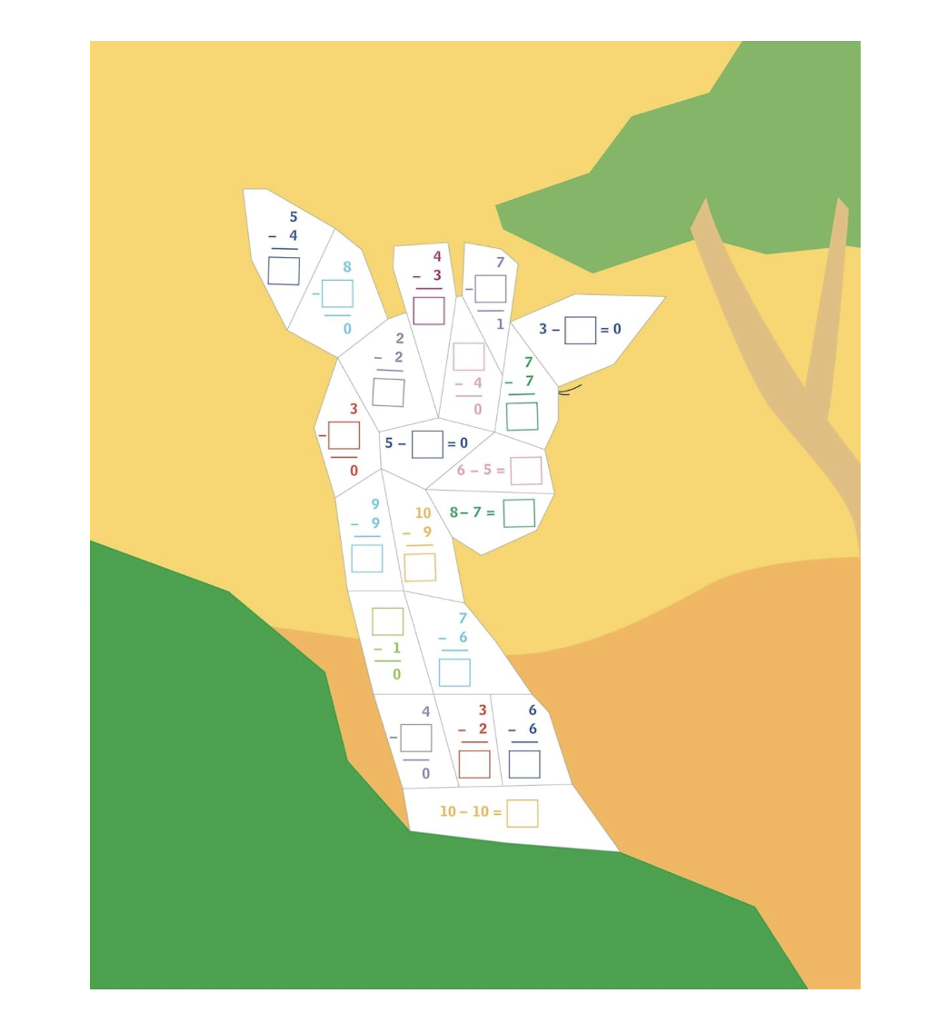 Learn by Sticker: Addition & Substraction – Sweet Pea Children