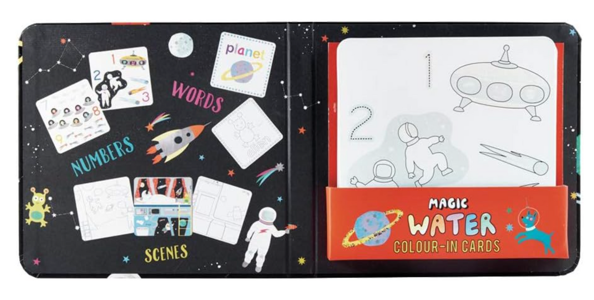 Magic Color-In Cards Space – Sweet Pea Children