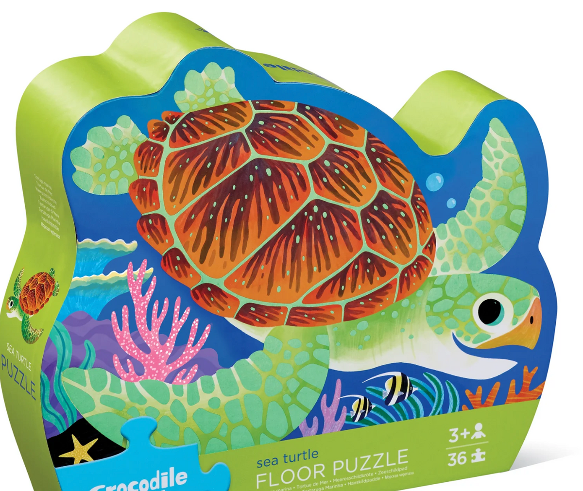 Sea Turtle 36 Piece Foil Puzzle – Sweet Pea Children