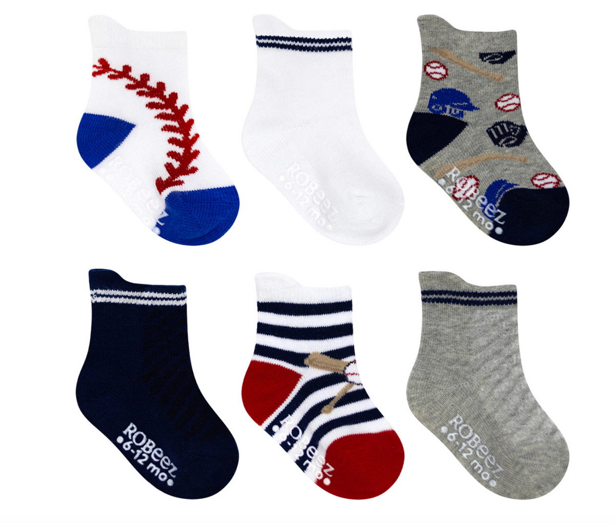 Baseball Fan Baby Boy Socks – Sweet Pea Children