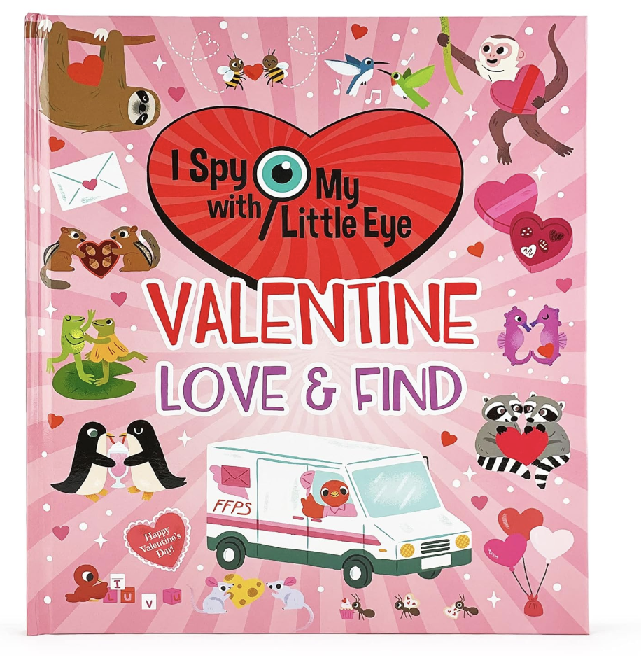 I Spy with My Little Eye Valentine Love & Find Book – Sweet Pea Children
